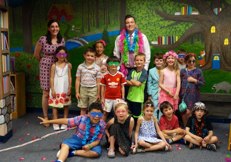 First grade teacher Silvia Lopes (left) and NBC Connecticut ...
