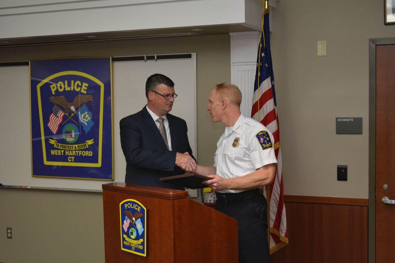 West Hartford Police Celebrate Retirement, Promotions - We-Ha | West ...