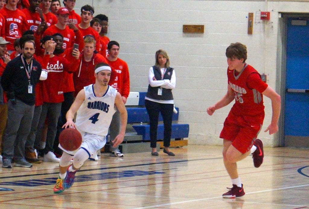 Hall Boys Basketball Upsets Conard on Senior Day - We-Ha | West ...