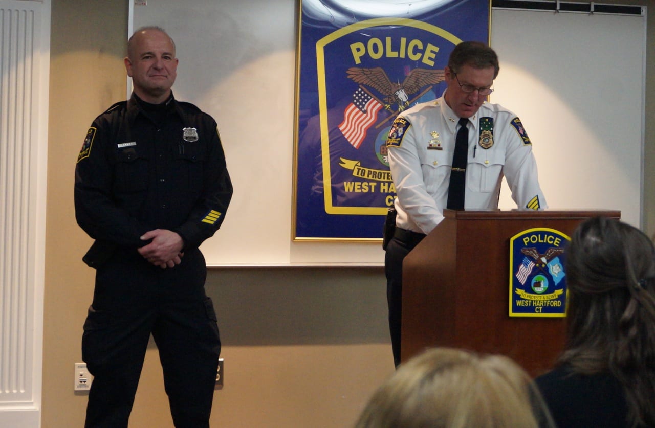 West Hartford Police Honor New Detective, Retirement of Officer - We-Ha ...