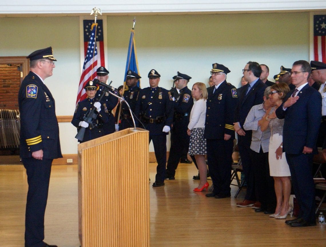 Vernon Riddick Sworn in as New West Hartford Police Chief - We-Ha ...