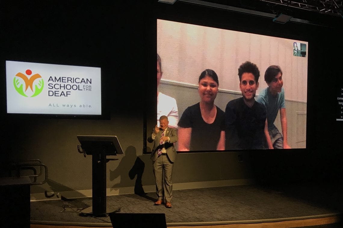 American School for the Deaf Debuts New Communication Center - We-Ha ...