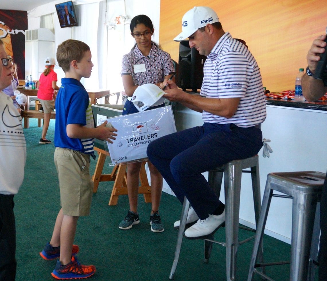 West Hartford Boy Learns from the Pros at Travelers Championship - We ...