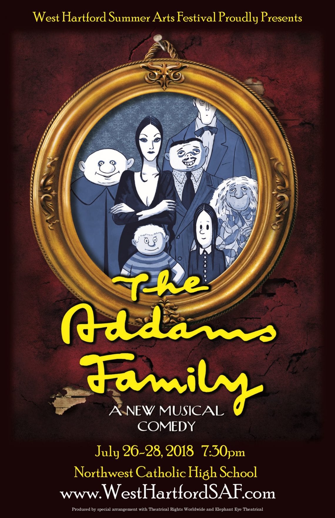 addams poster - We-Ha | West Hartford News