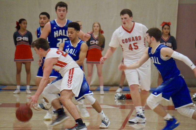 Hall Powers Past Conard in Overtime - We-Ha | West Hartford News