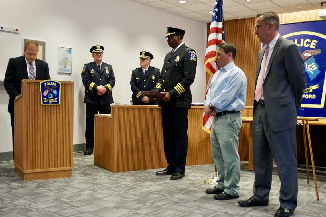 West Hartford Police Department Annual Award Ceremony Honors Citizens ...