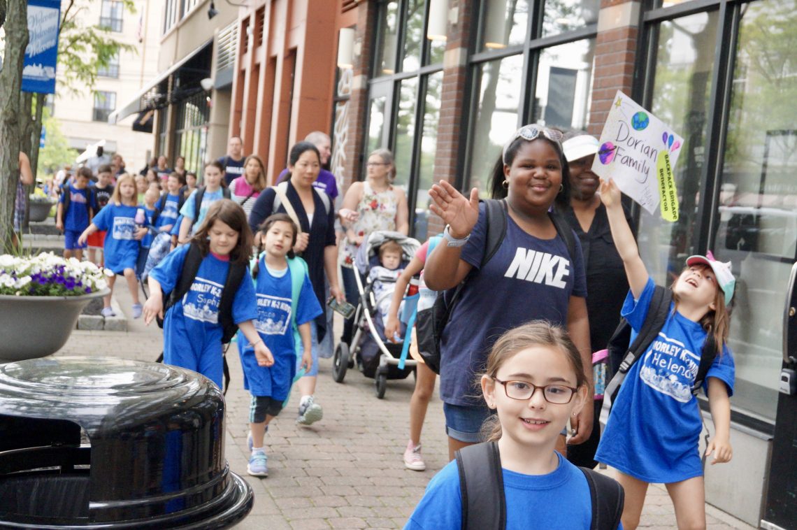 Morley Students Make Trek to Town Hall for Annual Backpack Brigade - We ...