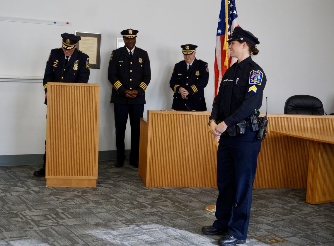West Hartford Police Hold Promotion Ceremony - We-Ha | West Hartford News