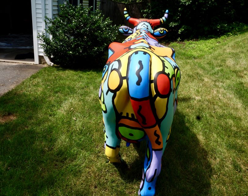 'Moo York' Cow Comes to Life in West Hartford Garage - We-Ha | West ...