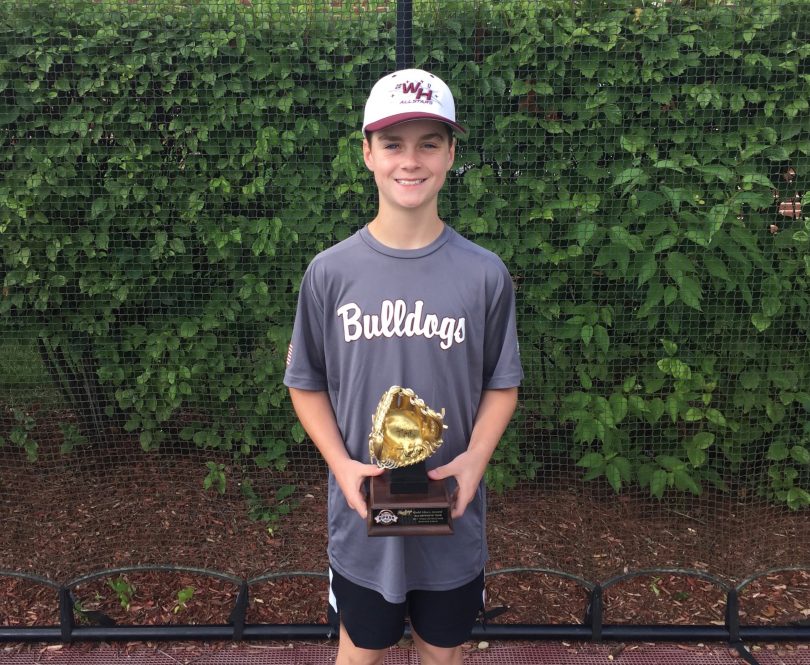 Mason Hebert of West Hartford Wins Gold Glove Award - We-Ha | West ...