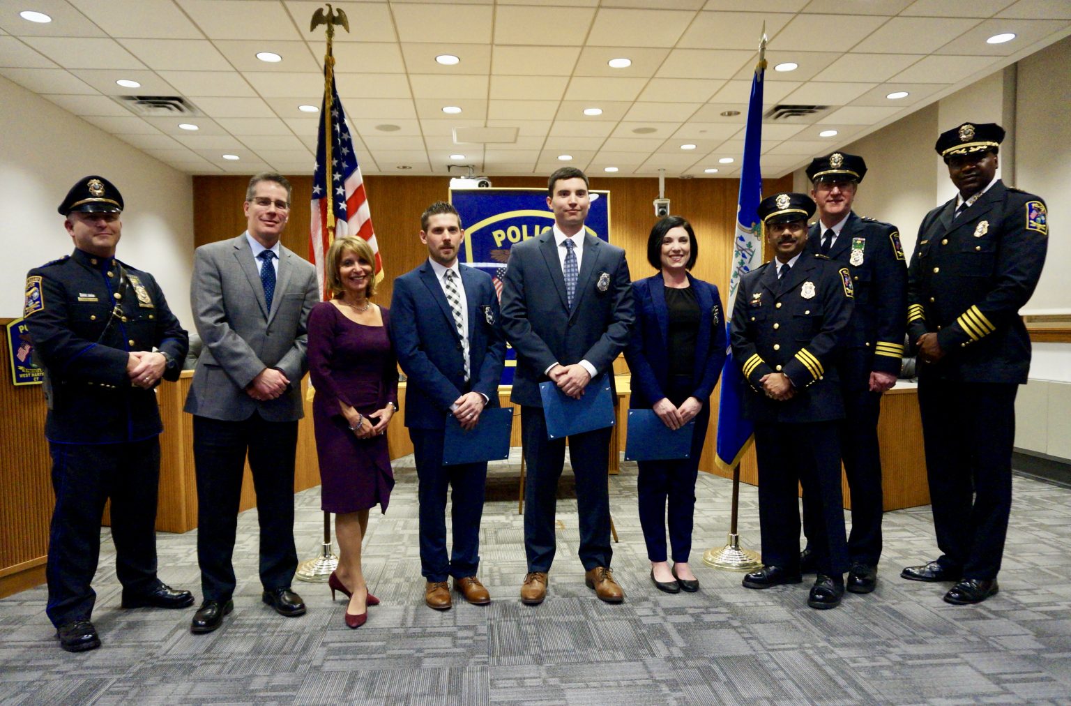 Three New Officers Join West Hartford Police Department - We-Ha | West Hartford News