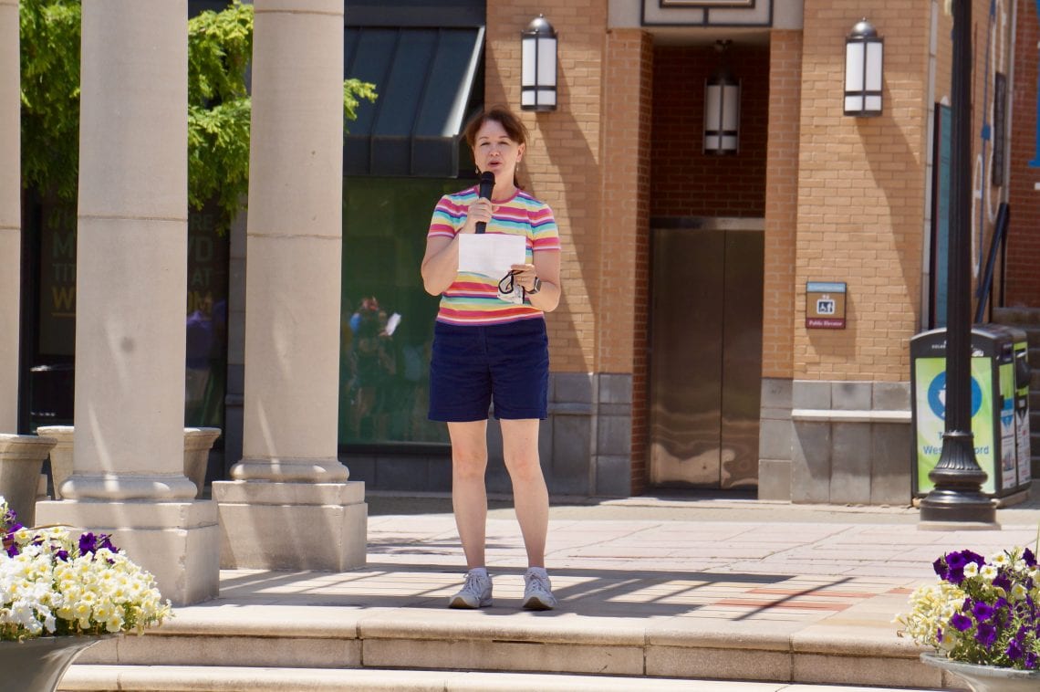 Pride Crosswalk a Permanent Fixture in Blue Back Square - We-Ha | West ...