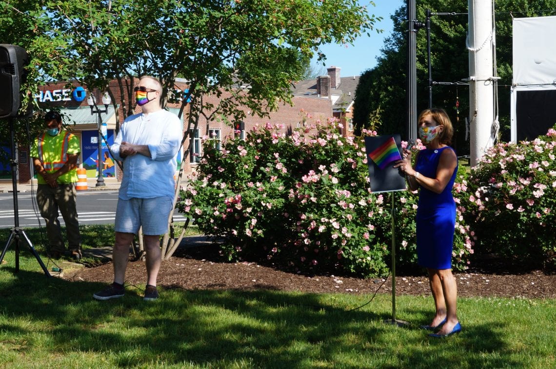 Pride Flag Flies over Goodman Green in West Hartford - We-Ha | West ...