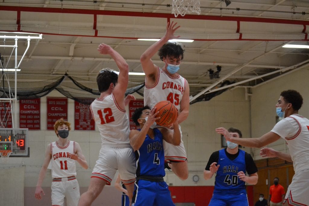 Hall Closes the Door on Conard with Strong Second Half - We-Ha | West ...