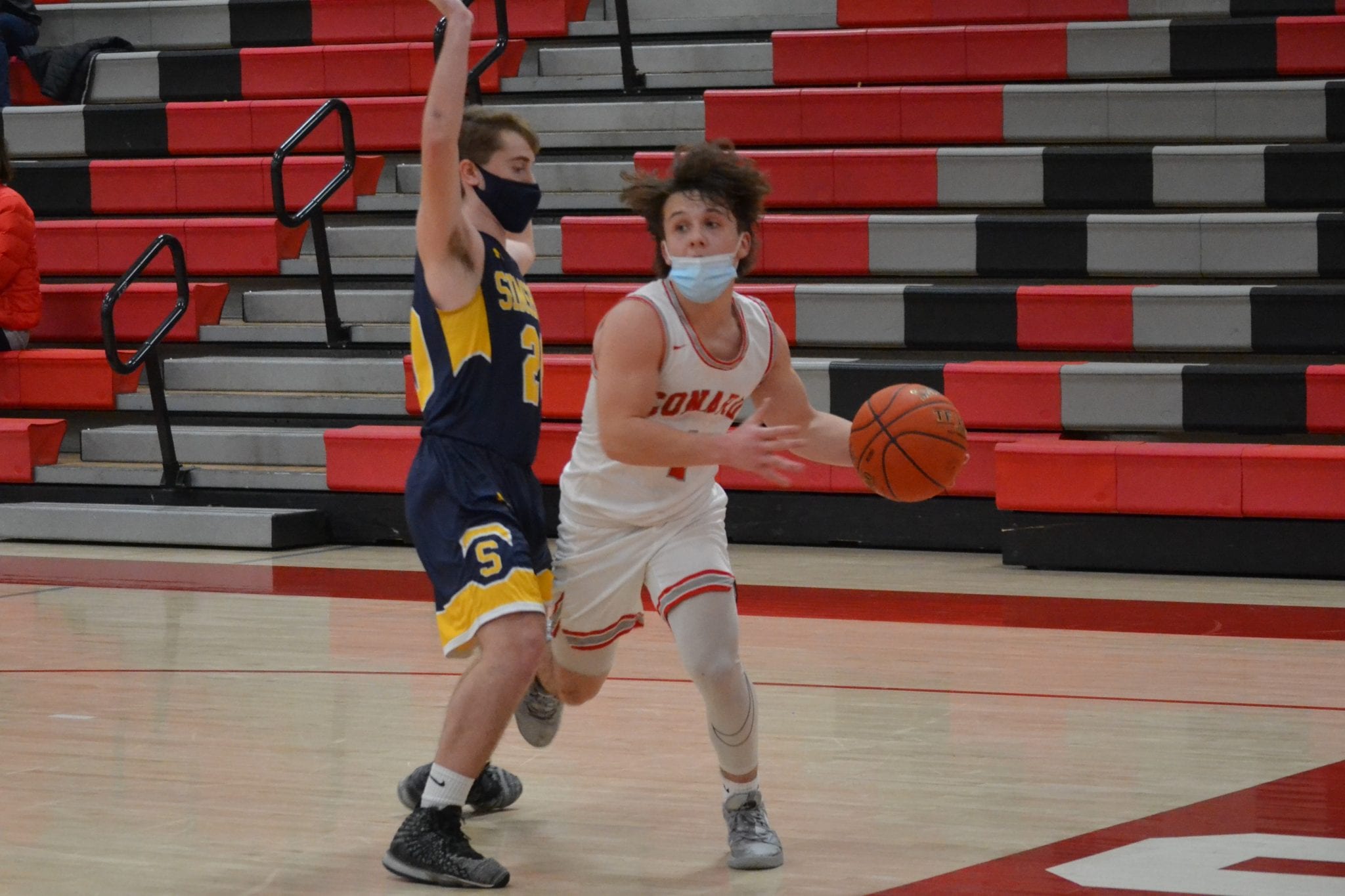 Gritty Team Effort Leads Conard Boys Basketball to Upset Over Simsbury ...