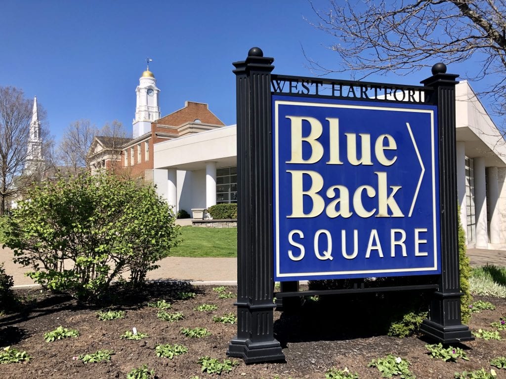 blue back square sign 2021 2 - We-Ha | West Hartford News