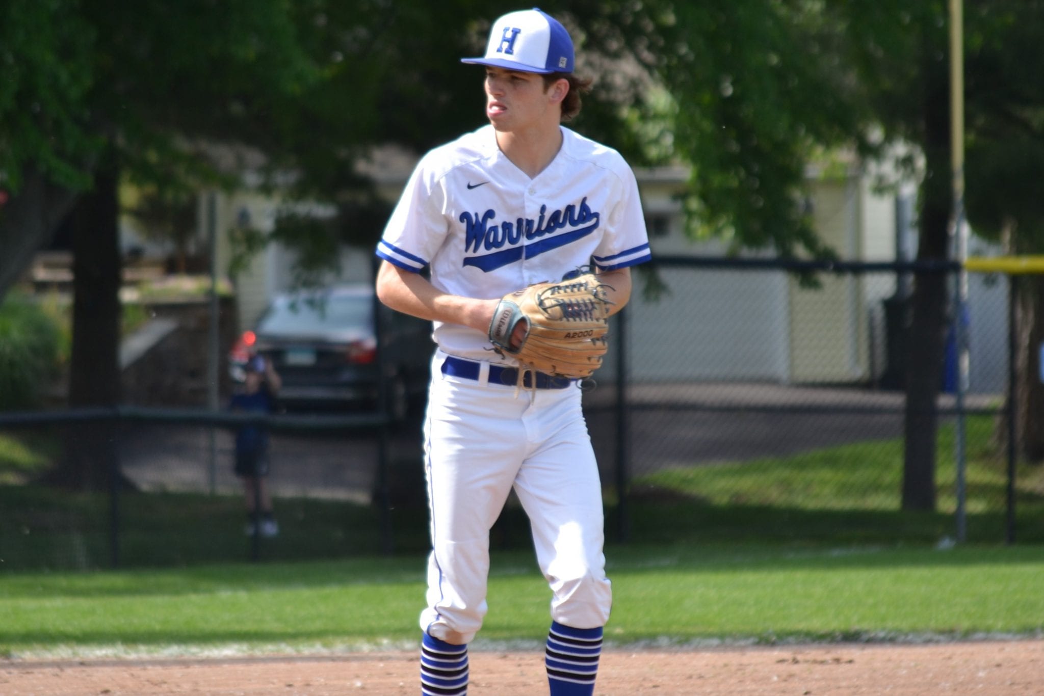 Hall Pitcher Seth Ehrlich Threw A 3-Hitter And Struckout 11 In The ...