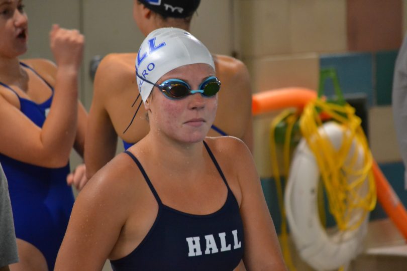 Julia Seguro Gets Ready To Swim The 100 Yard Butterfly - We-Ha | West ...