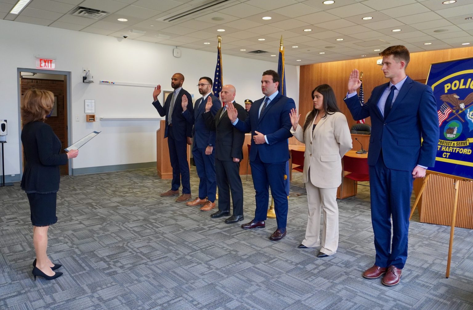 West Hartford Police Department Welcomes Six New Officers - We-Ha | West Hartford News