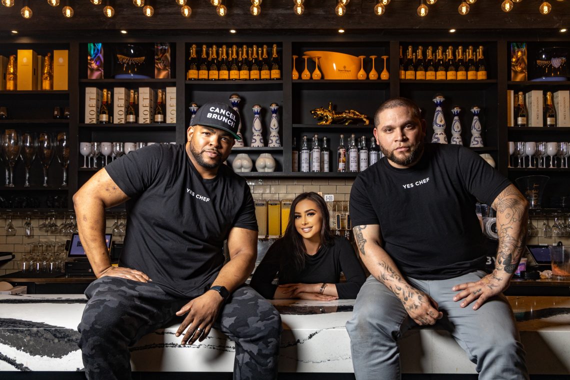 Chef Mo Major, CEO Gina Luari & Chef Xavier Santiago _ The Statement ...