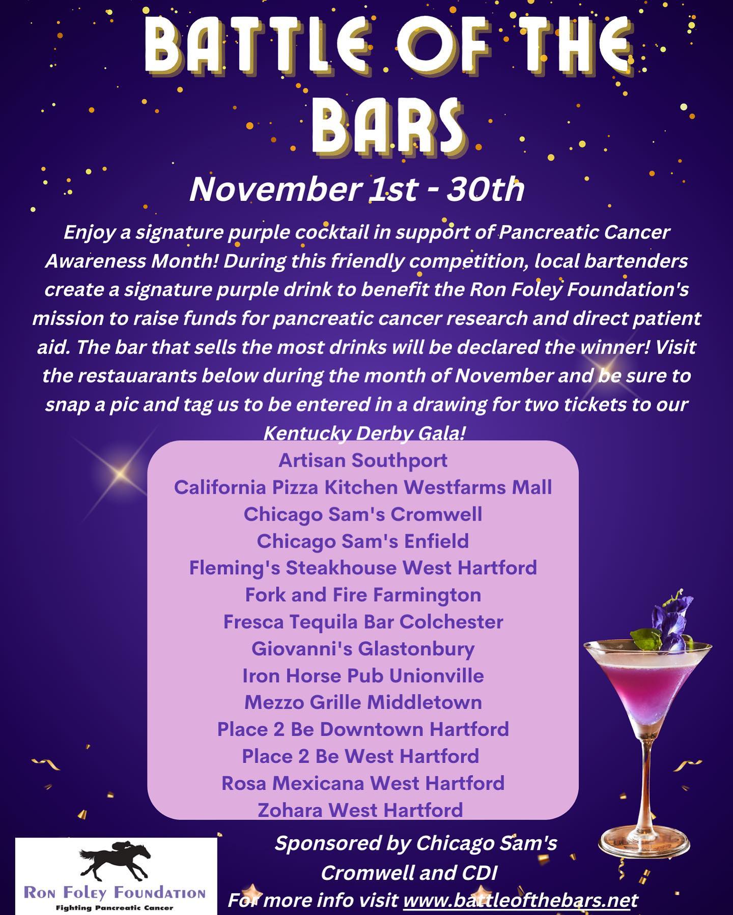 Ron Foley Foundation's 'Battle of the Bars' Continues Until End of ...