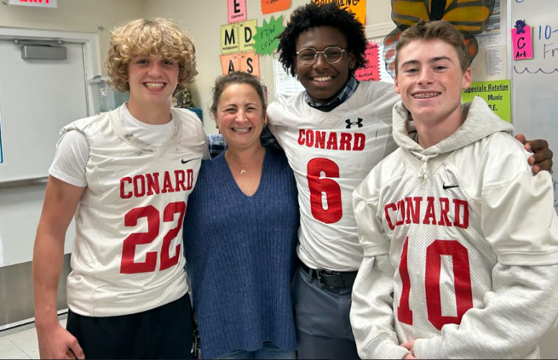 Duffy Fifth Graders Learn About Teamwork from Conard Football Players ...