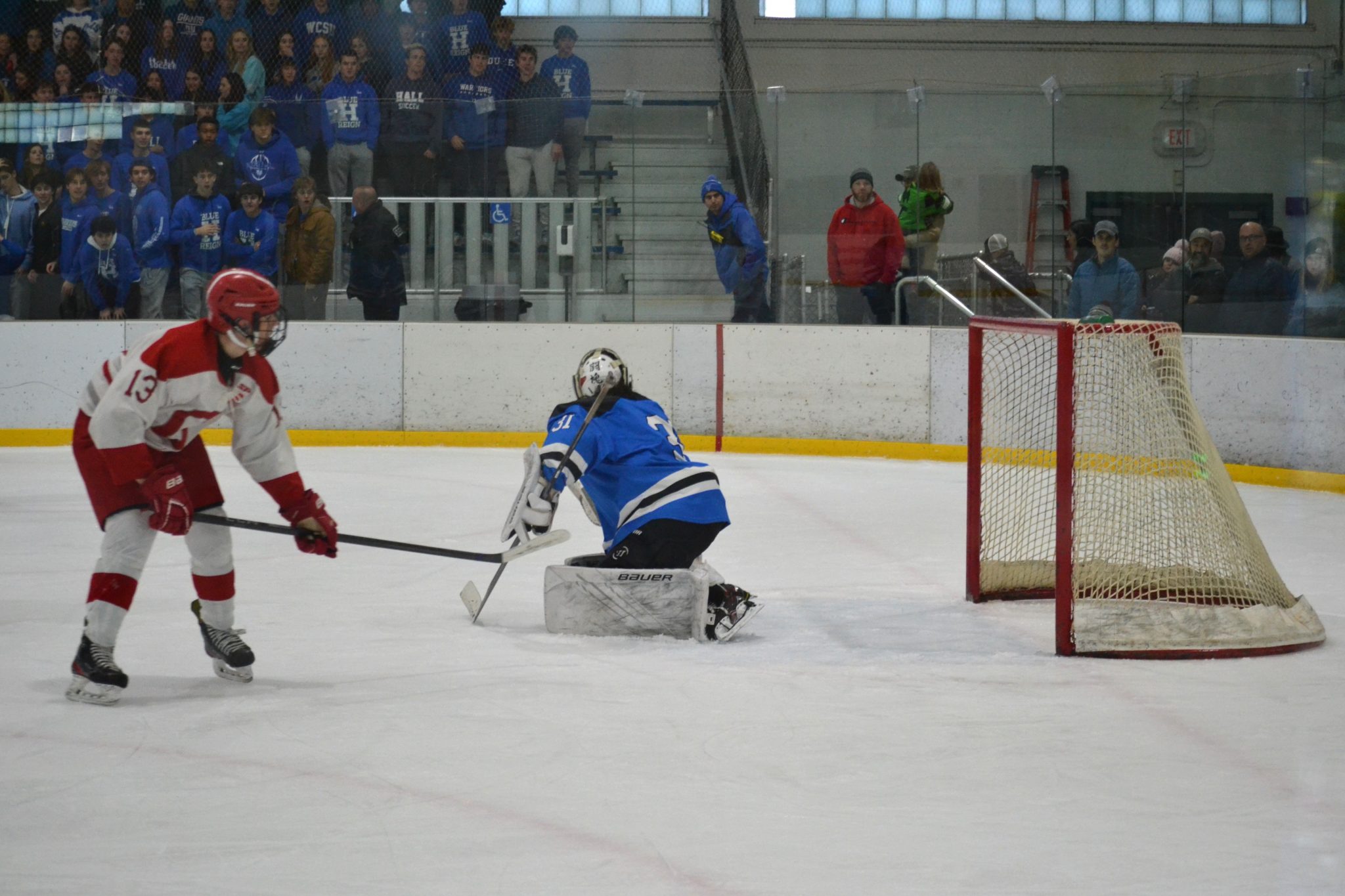 Conard Sweeps Season Series with Hall Hockey - We-Ha | West Hartford News