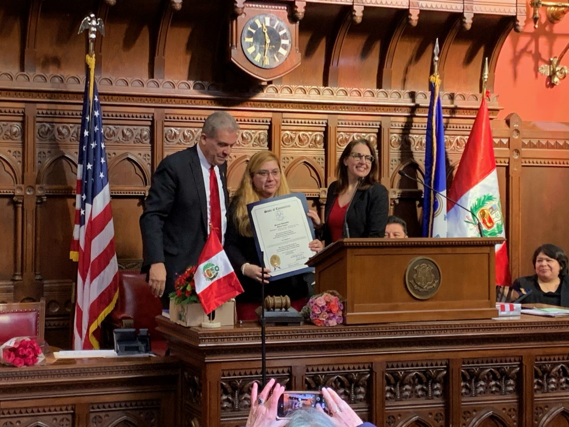 Milagros Acosta of West Hartford Honored as Peruvian Citizen of the ...
