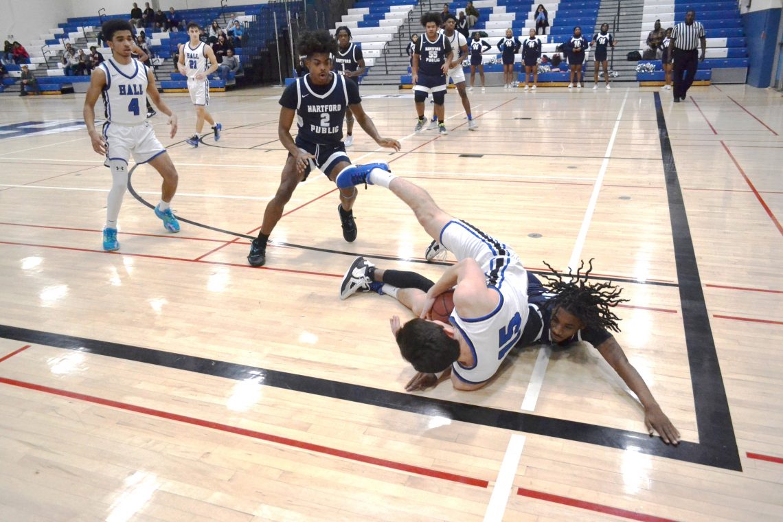 Hall Basketball Struggles in Win Against Hartford Public - We-Ha | West ...