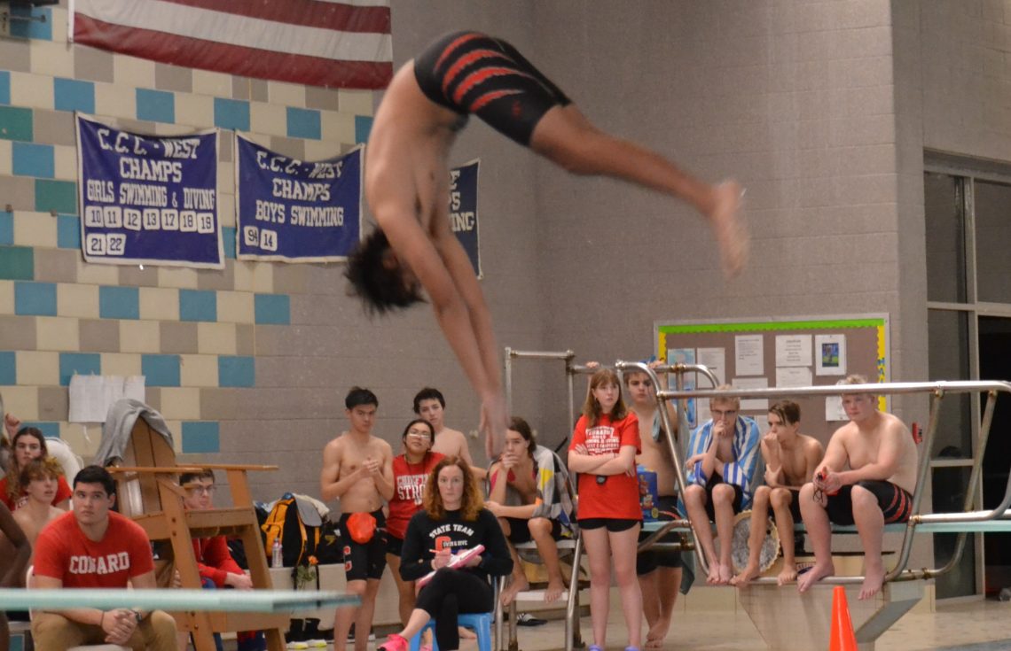 Hall Boys Swimming Takes Crosstown Meet with Conard - We-Ha | West ...