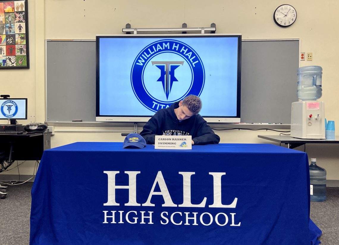 Hall Senior Signs National Letter of Intent to Swim in College - We-Ha ...