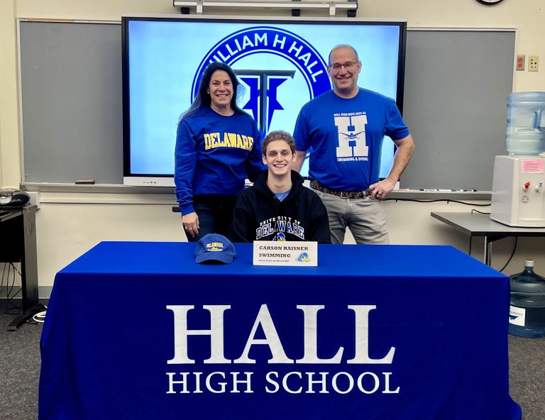 Hall Senior Signs National Letter of Intent to Swim in College - We-Ha ...