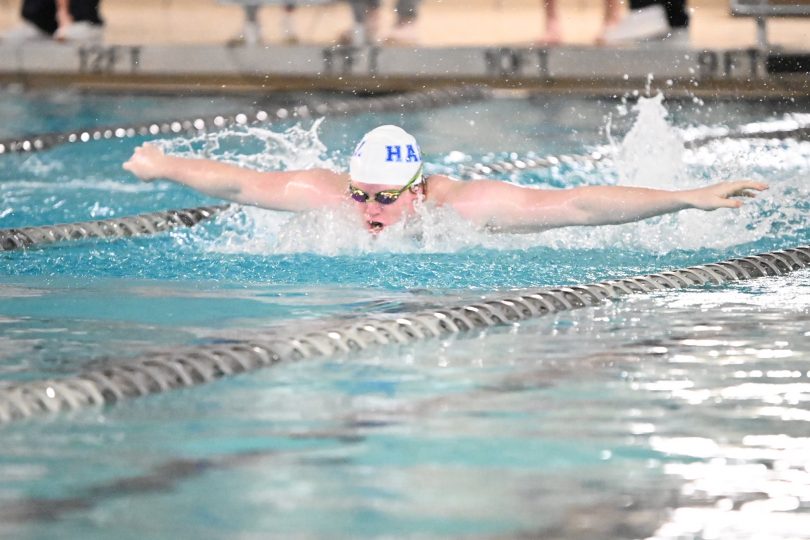 Hall Boys Swimming Takes Crosstown Meet with Conard - We-Ha | West ...