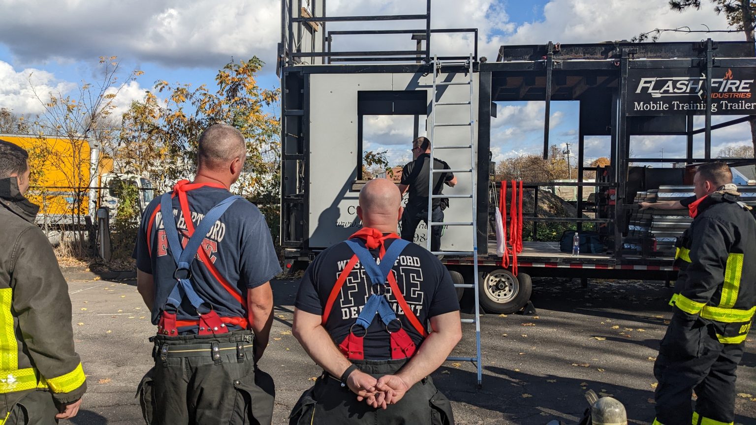 West Hartford Firefighters Surprise Denis Leary on Drew Barrymore Show ...