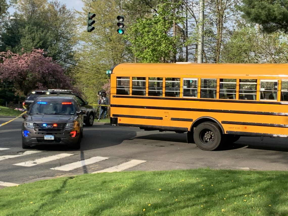 Police: School Bus and Car Collide Head-On in West Hartford - We-Ha | West Hartford News