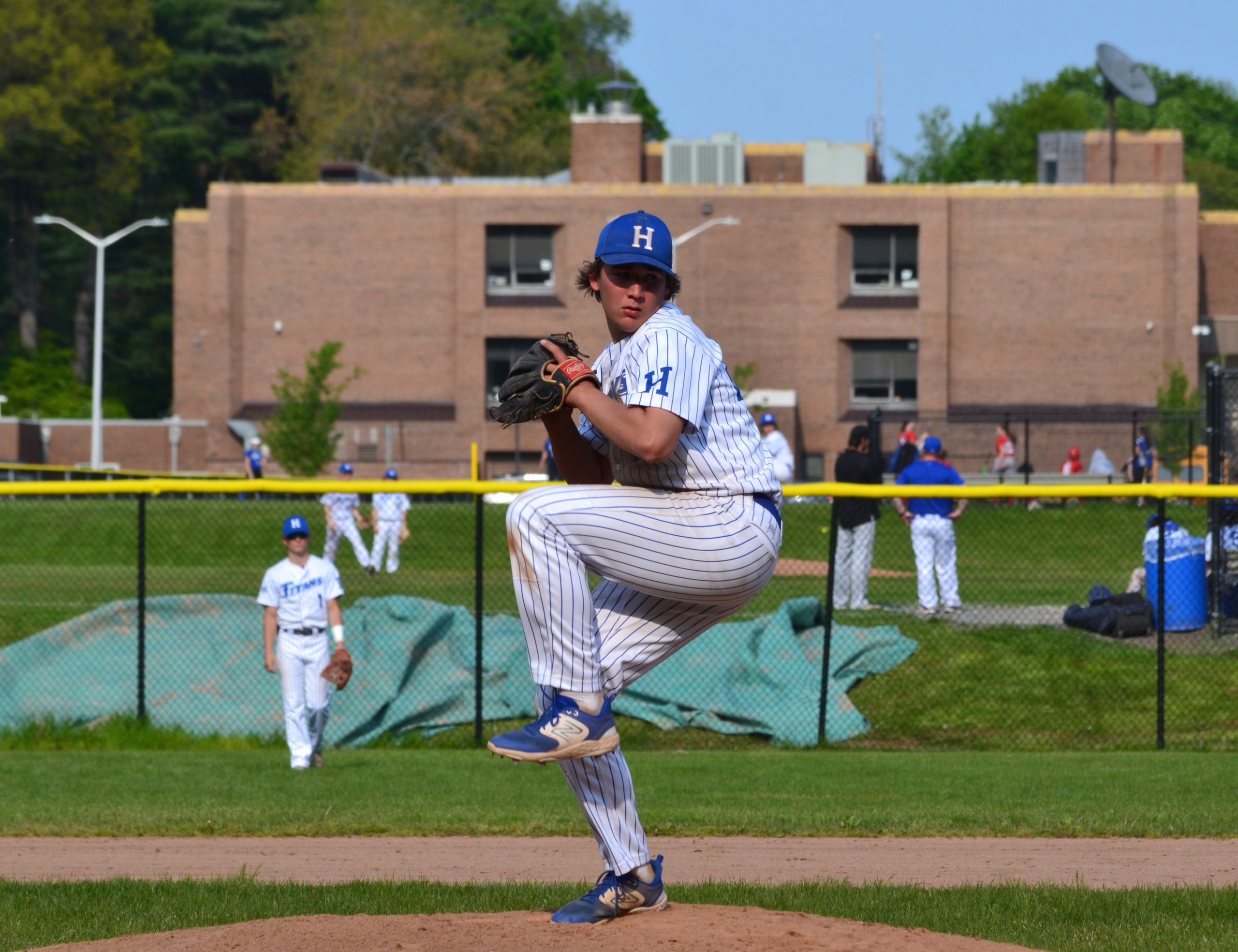 Hanawalt s Pitching Hitting Lead Hall To Win Over Northwest Catholic