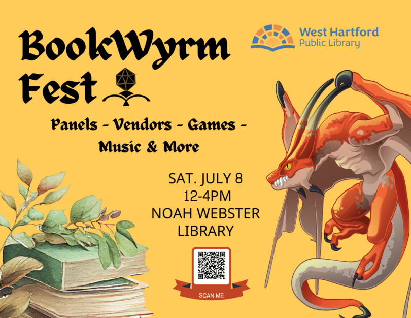 Upcoming West Hartford Library Events Include Bookwyrm Fest, Fun Run, Reading Challenge - We-Ha ...