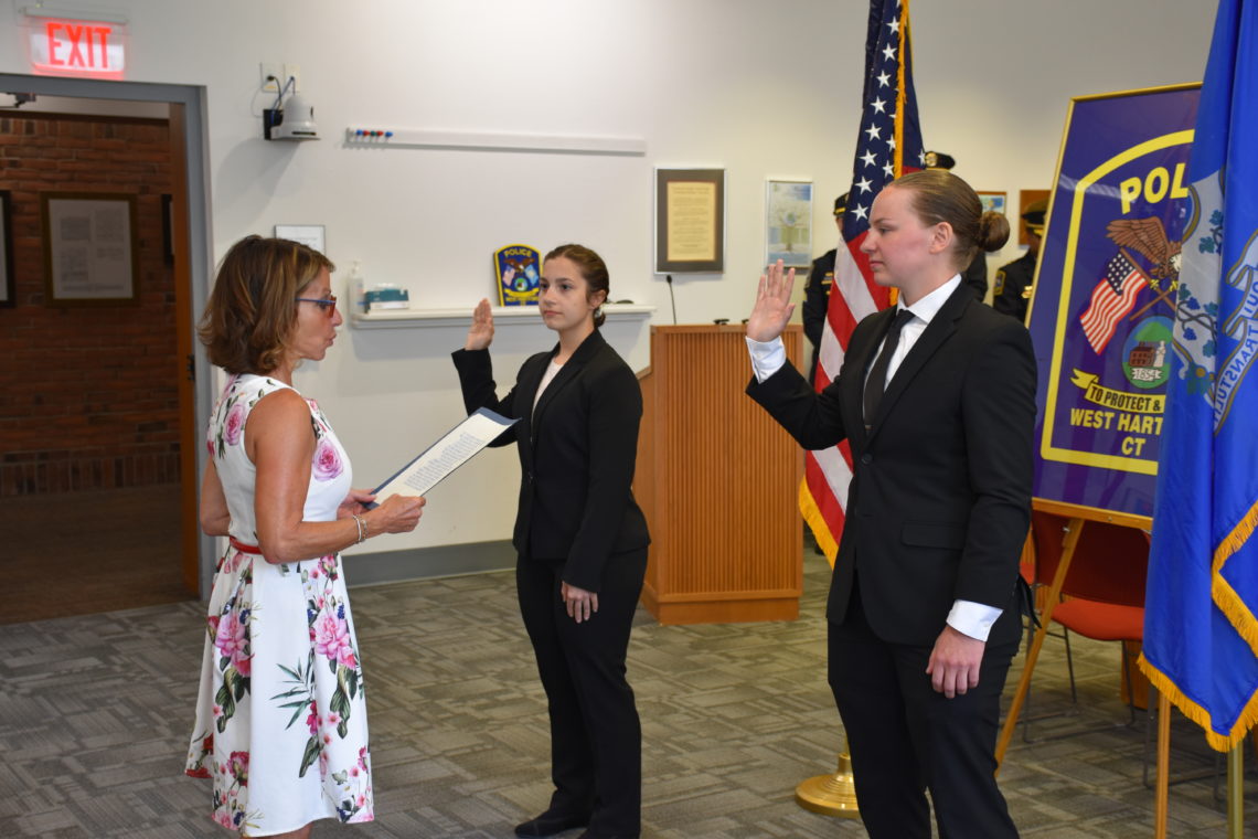 West Hartford Police Department Welcomes Two New Officers - We-Ha | West Hartford News