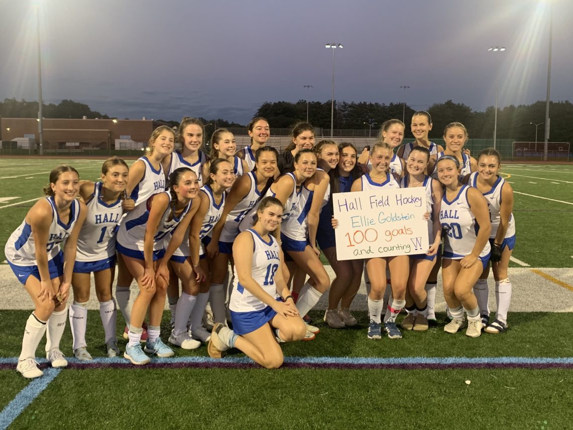 Goldstein's 100th Career Goal Leads Hall to Win - We-Ha | West Hartford ...