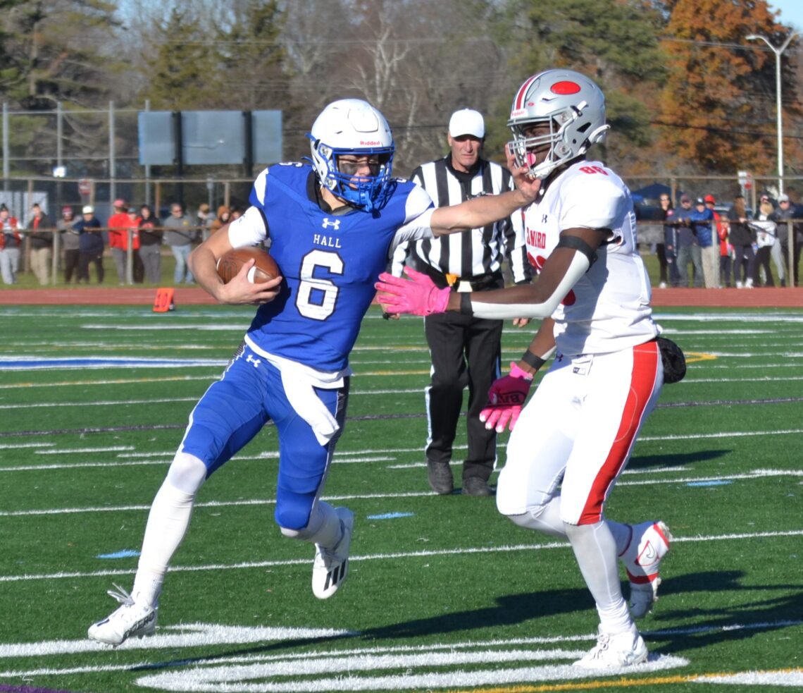 Hall Makes It a 3-Peat with Mayor's Cup Win Over Conard Football - We ...