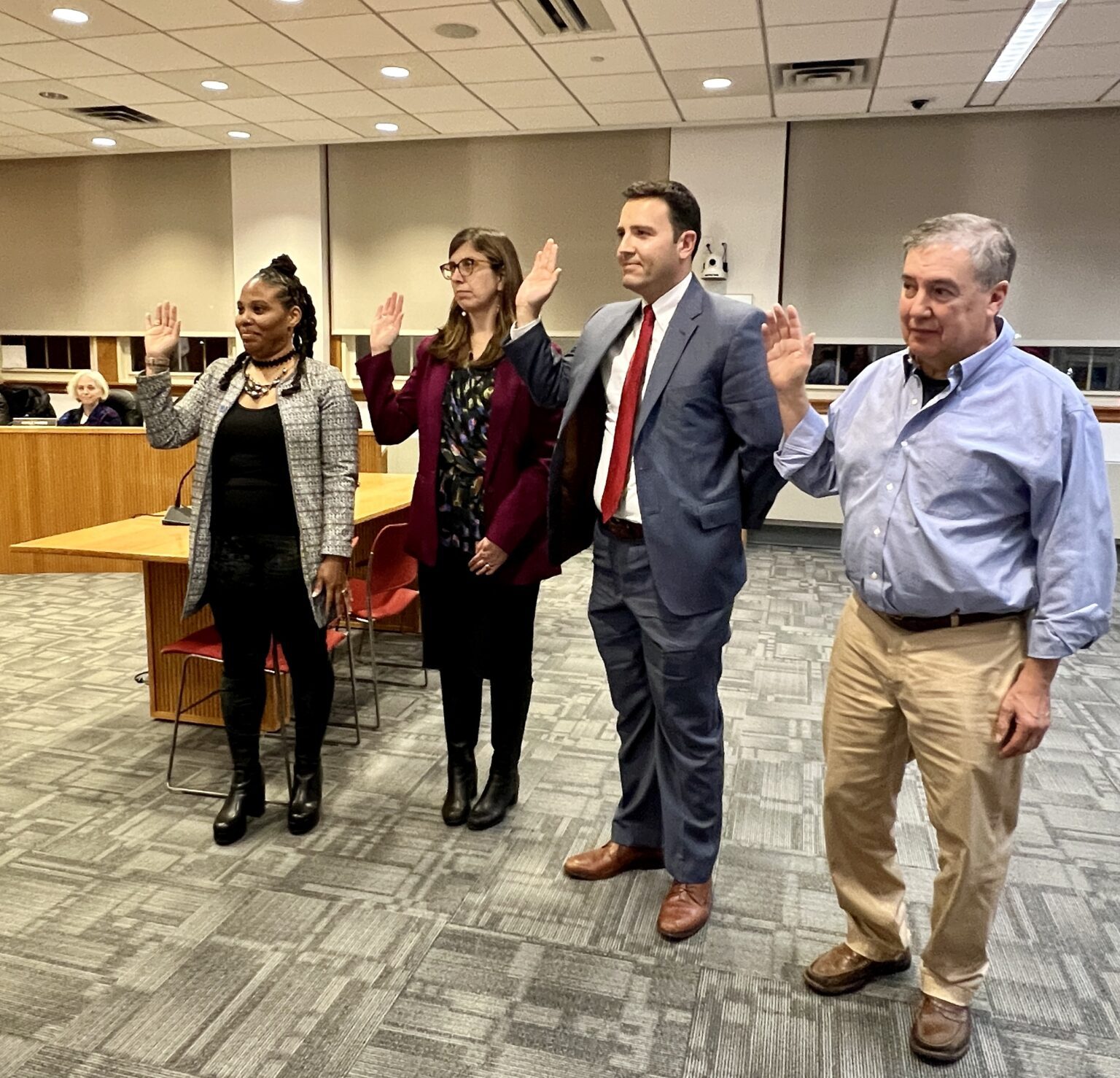 West Hartford Board of Education Holds Swearing In, Elects New ...