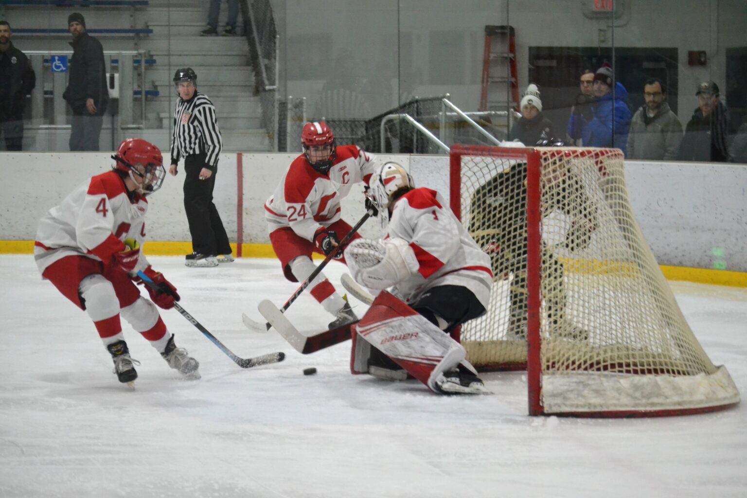 Conard Handles Hall, Luke Roux Scholarship Presented at Boys Hockey ...