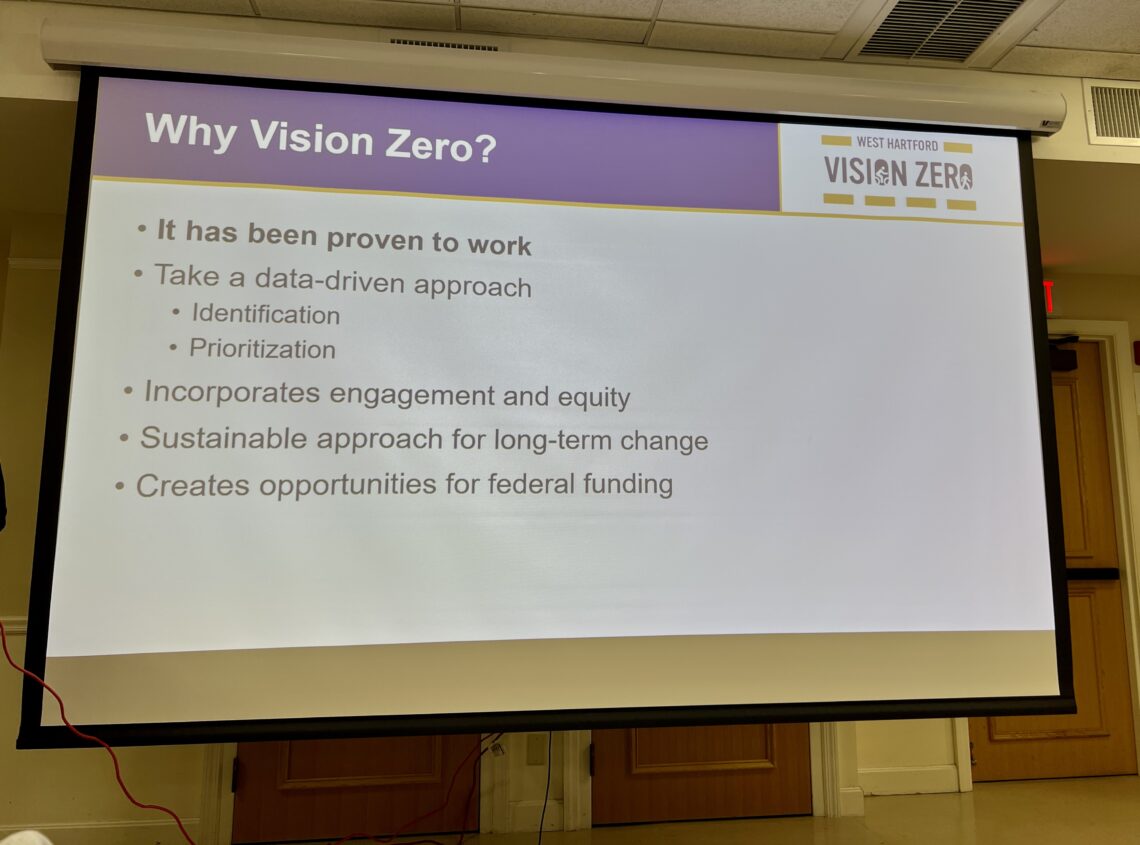 West Hartford's Vision Zero Action Plan Draft Released - We-Ha | West Hartford News