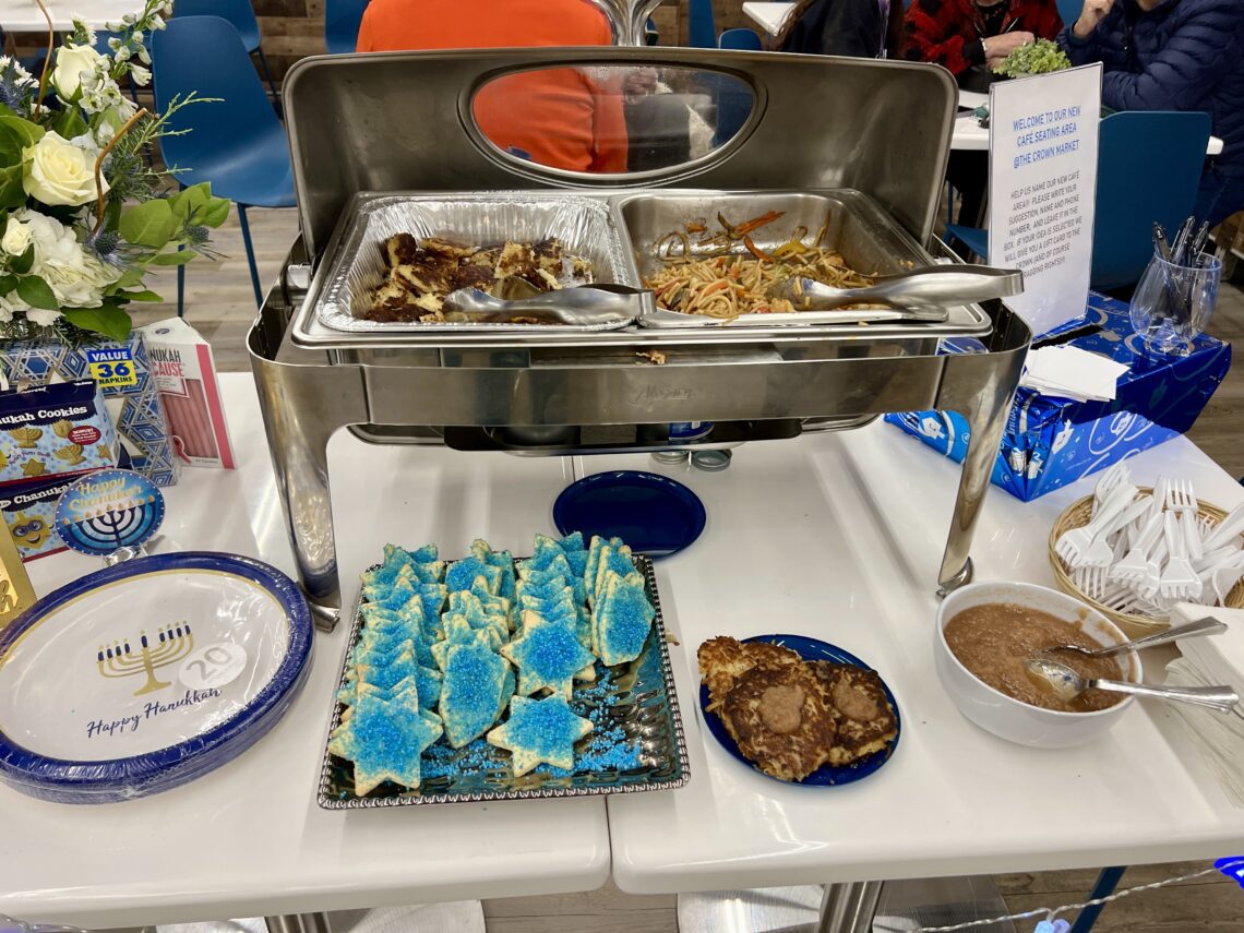 West Hartford's Crown Market Celebrates First Day of Chanukah - We-Ha ...
