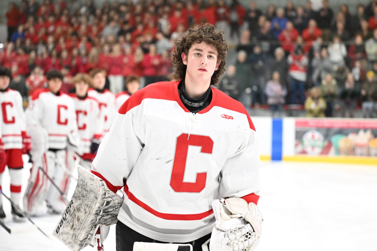 Conard Handles Hall, Luke Roux Scholarship Presented at Boys Hockey ...