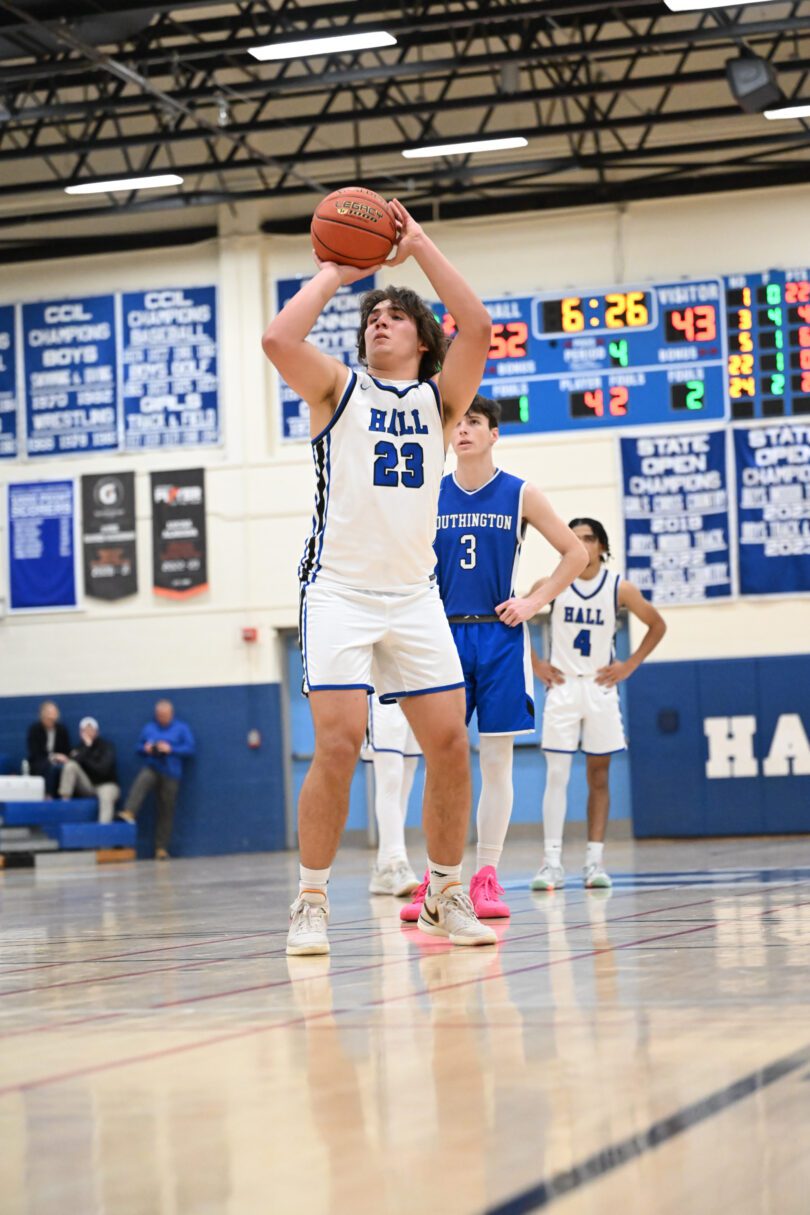 Photos: Hall Boys Basketball Defeats Southington - We-Ha | West ...