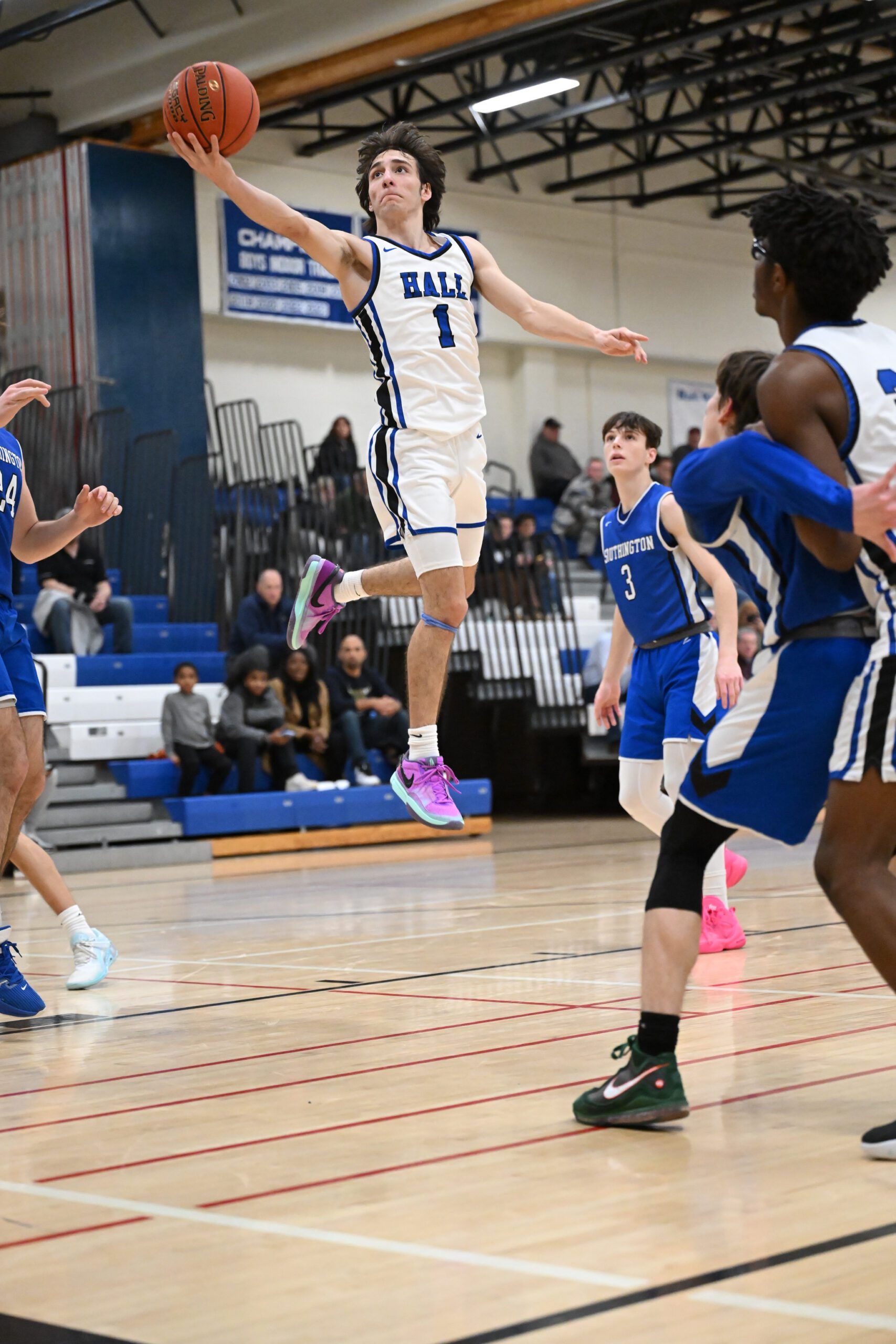 Photos: Hall Boys Basketball Defeats Southington - We-Ha | West ...