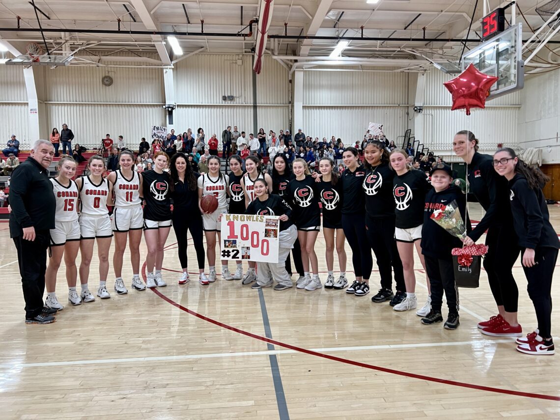 Emily Knowles Breaks 1,000-Point Career Mark for Conard - We-Ha | West ...