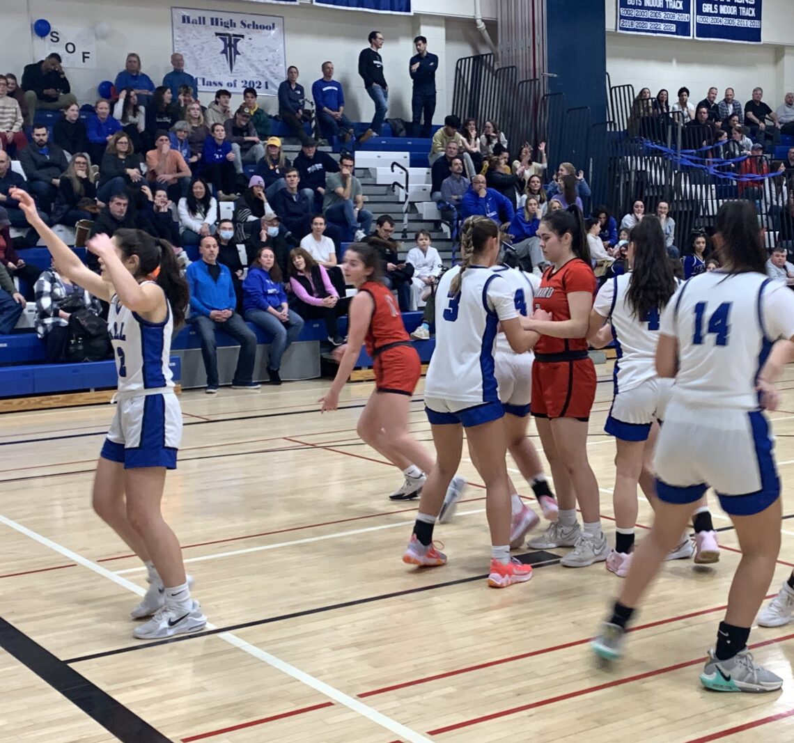 Conard Too Much to Handle for Hall in Regular Season Finale - We-Ha ...