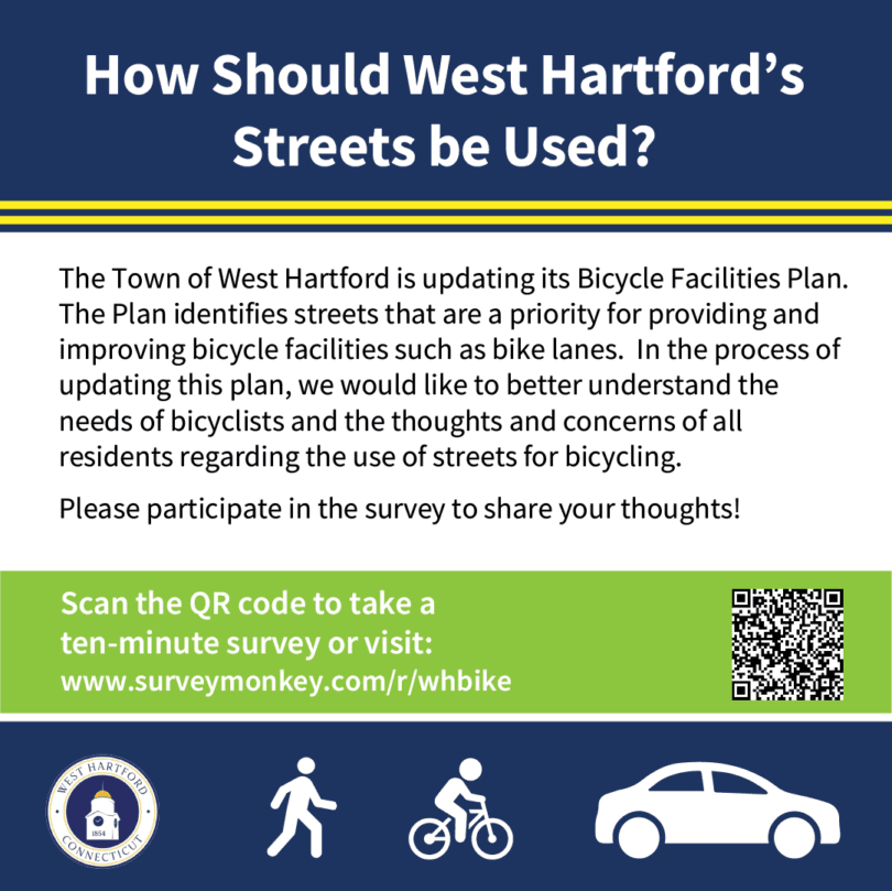 West Hartford Launches Survey on Bike Facility Plan - We-Ha | West Hartford News